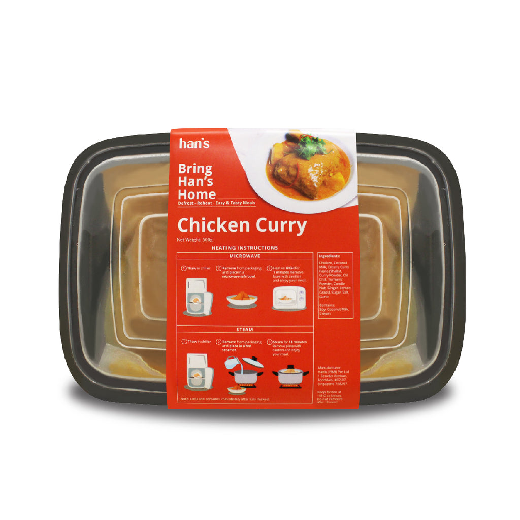 Ready-to-Eat Chicken Curry (Frozen) - Bundle of 2 | Han’s Cafe & Cake ...